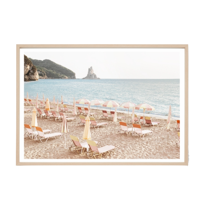 Parasol Parade Framed Print | Shop Wall Art | Sunday Society – SUNDAY ...